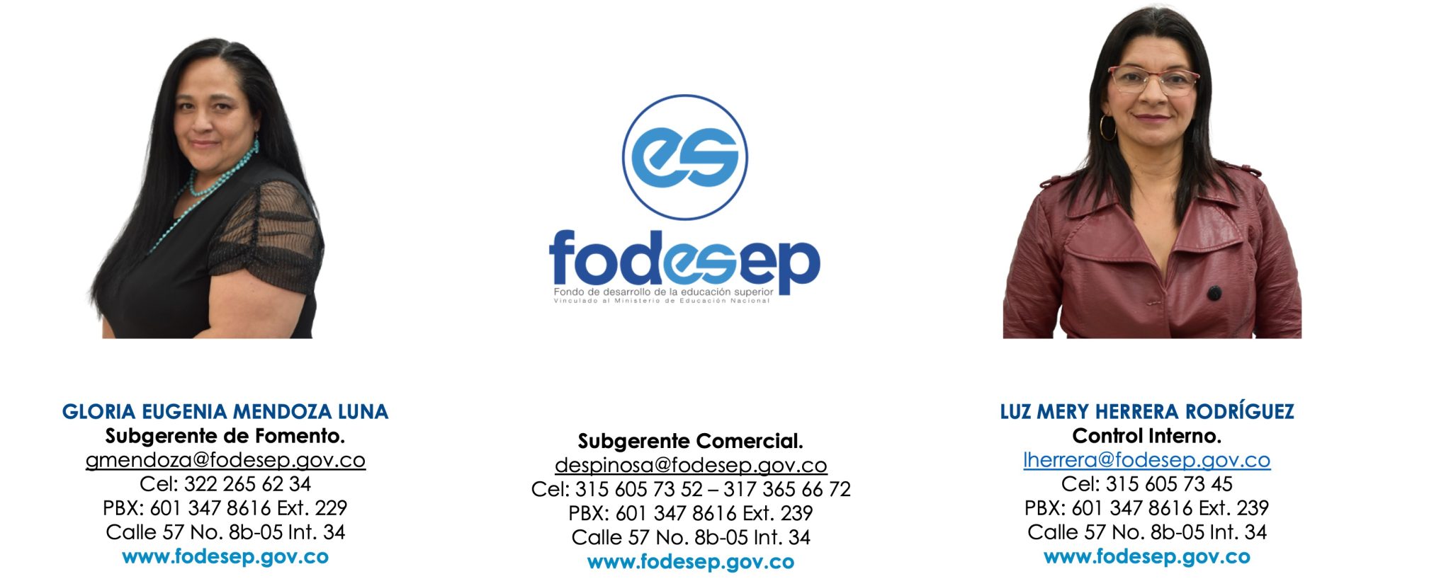 Nuestros Empleados – Fondo de Desarrollo de la Educacion Superior